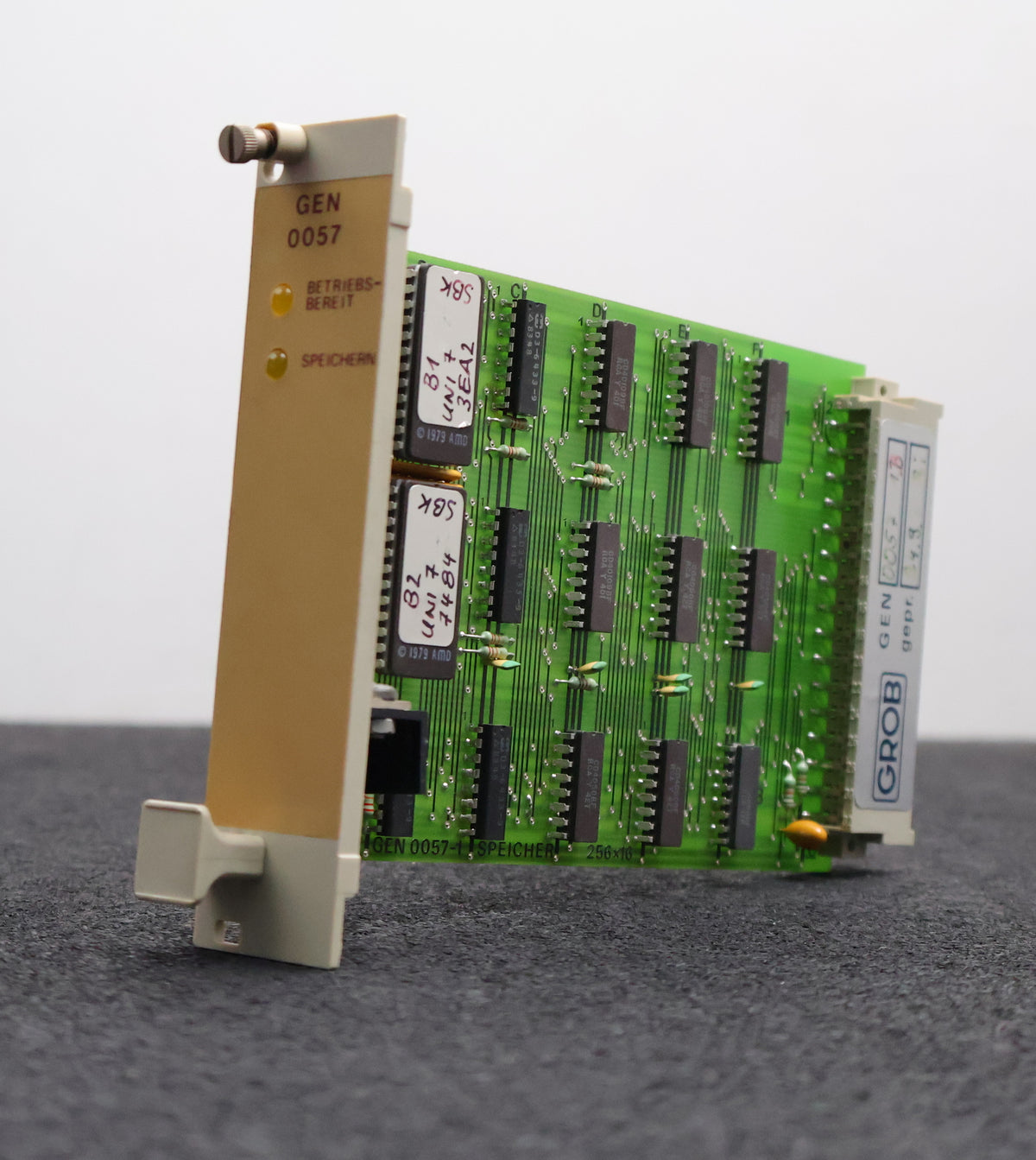 GROB Steuerkarte GEN 0057 - 1.B Eprom SBK UNI 7 7474 und 3EA2 gebrauch ...