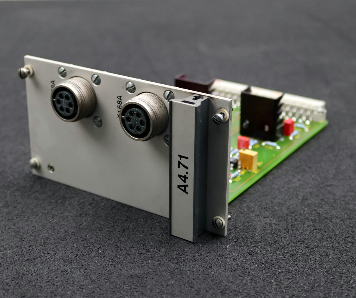 REISHAUER Servoventil-Treiber Art.Nr. 005110.01 A4.71 gebraucht — happy-parts.de