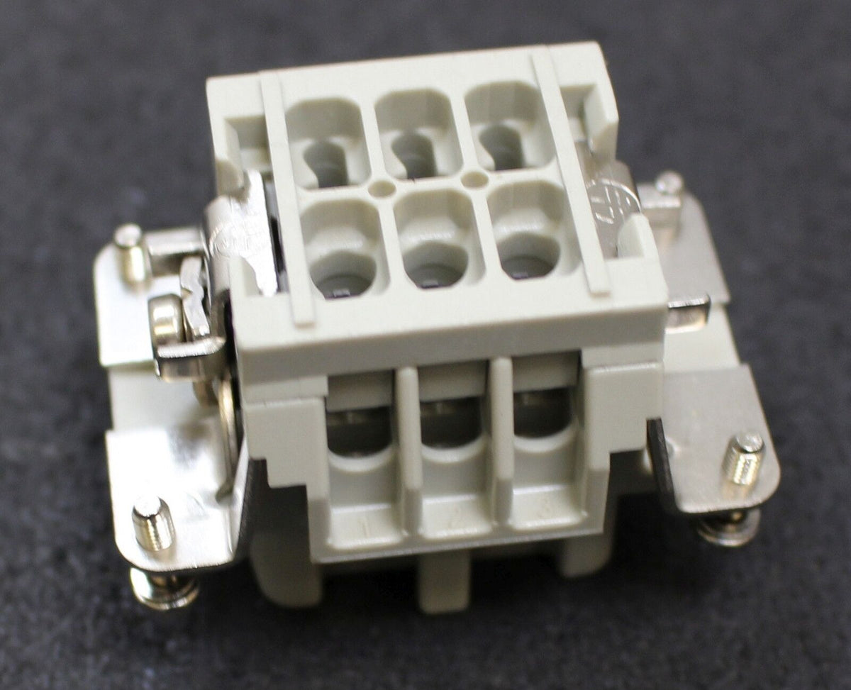 HARTING 17 Stück Buchseneinsatz HAN 6E-BU-C 09330062702 01 Kontakteins ...