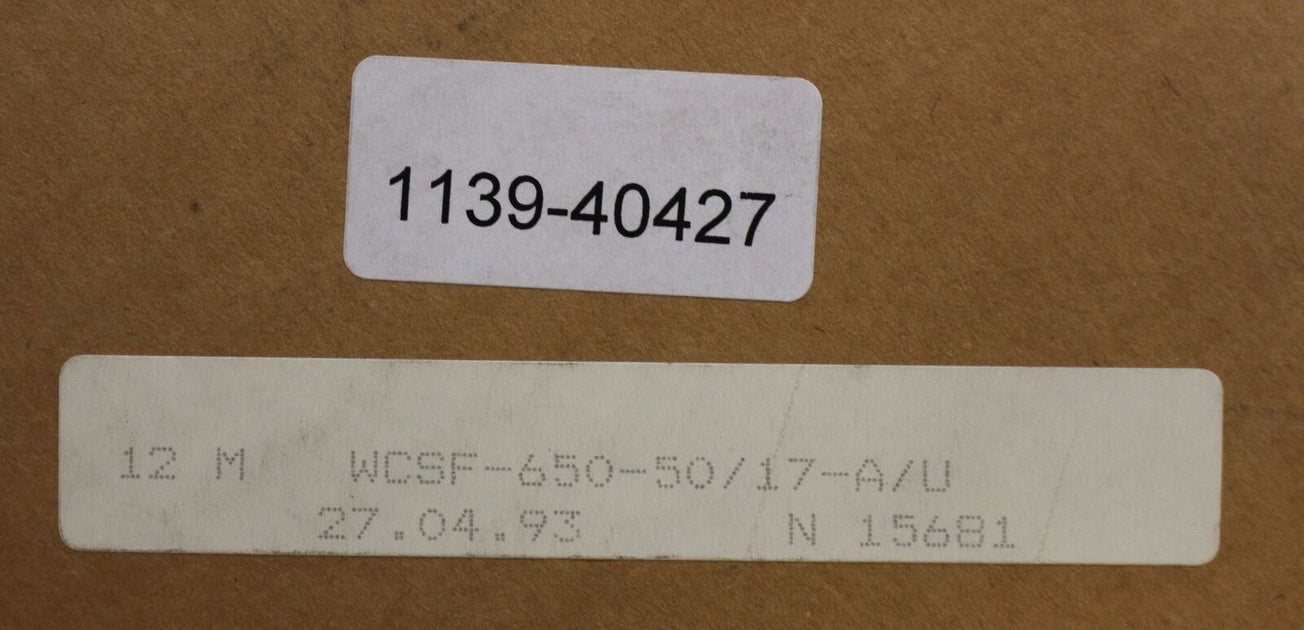 RAYCHEM 12m Schrumpfschlauch WCSF-650-50/17-A/U - aufgerollt - unbesch ...