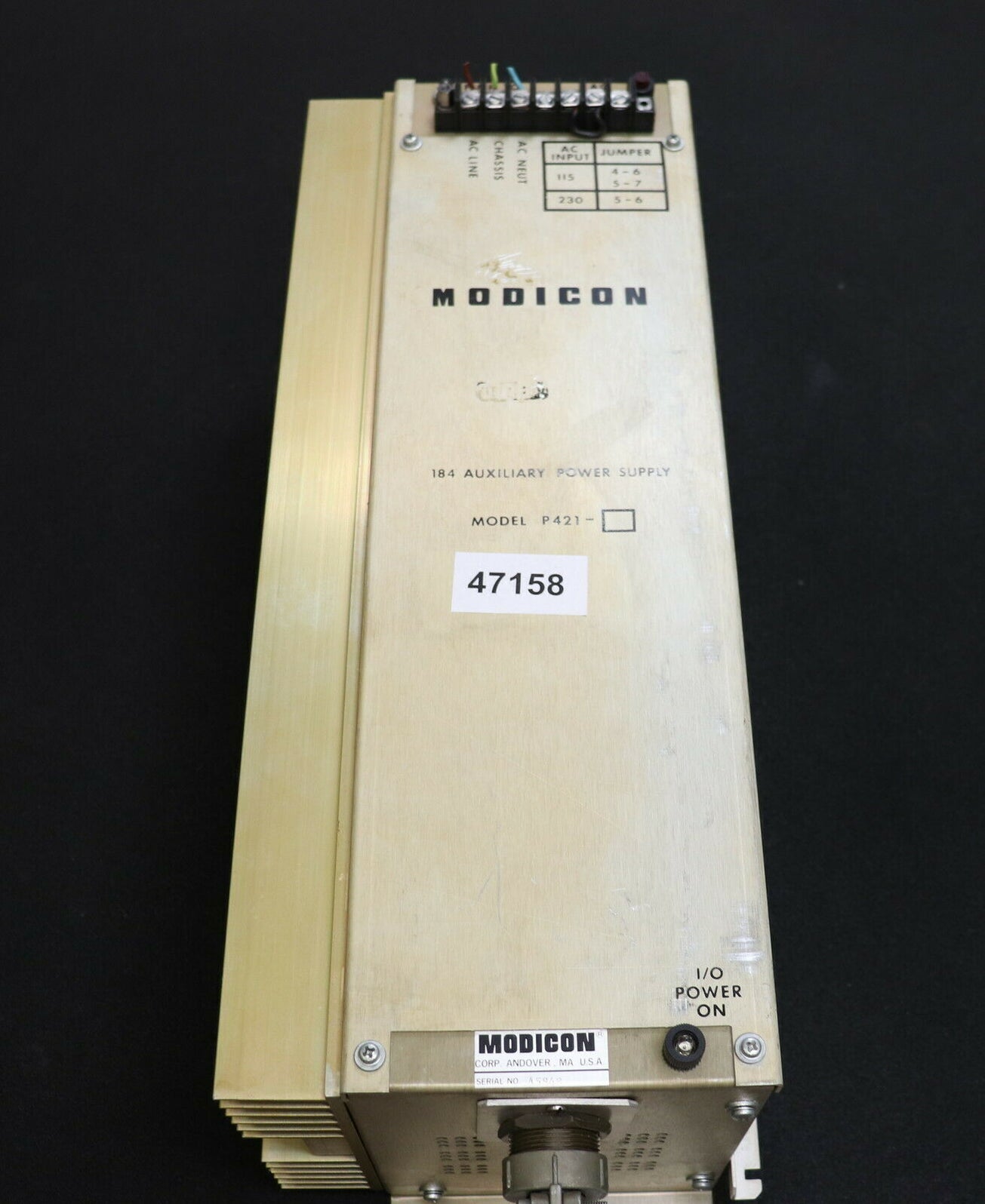 GOULD MODICON 184 Auxiliary power supply Model P421 — happy-parts.de