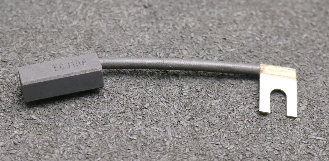 CARBONE Block-Kohlebürste mit einer Litze EG319P 8x10x25mm (t x a x r ...