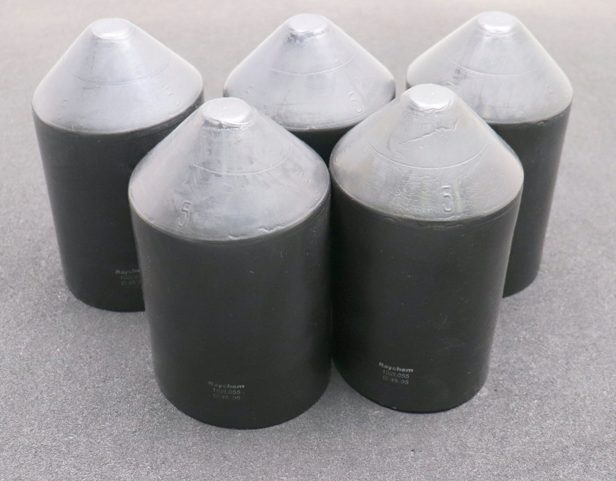 RAYCHEM 5 x Schrumpf Endkappe kleberbeschichtet 5x Cable cap for power ...
