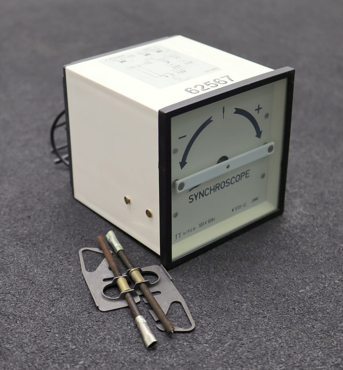 ZURC Synchroscope SMC96 100v 50Hz Maße BxHxT 96x96x100mm gebraucht — happy-parts.de