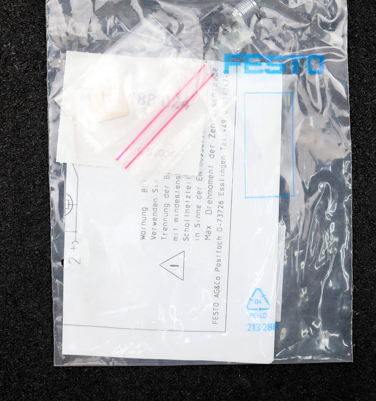 FESTO Steckdose MSSD-EB-M12-MONO Art.Nr. 188024 unbenutzt in OVP ...