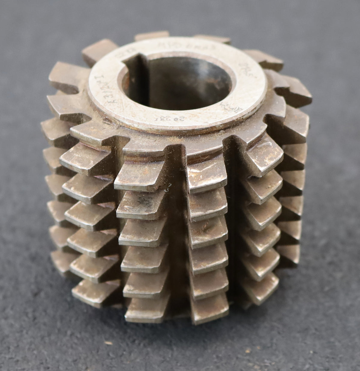 PWS Zahnrad-Wälzfräser m= 3,0mm EGW 20° BPI DIN 3972 Ø80x70xØ32mm mit ...