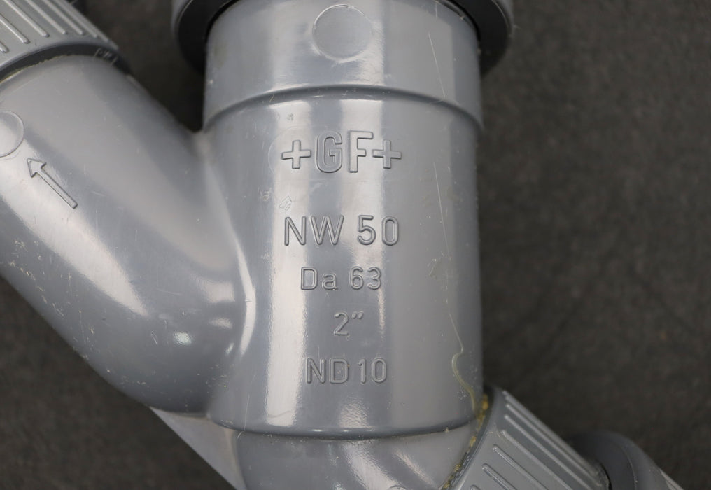 GF GEORG FISCHER Magnetventil Typ 165 63 DN50 PN 0,5-6bar 230V 50Hz ge — happy-parts.de