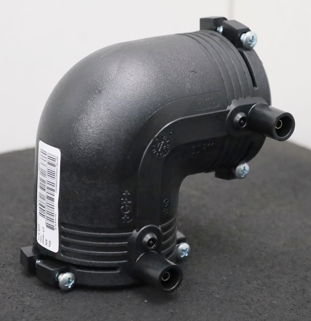 GF GEORG FISCHER Winkel 90° Art.Nr. 753 101 610 Ø50 PE100 unbenutzt in — happy-parts.de