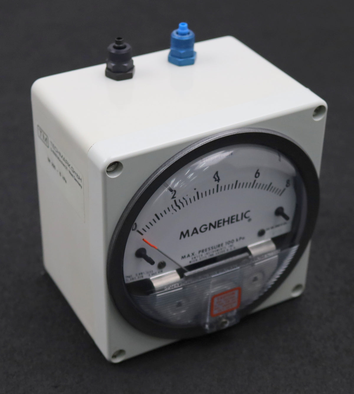 TECHMARK MAGNEHELIC Differenzdruckmesser TM 200 8kPa max. 100kPa unben — happy-parts.de