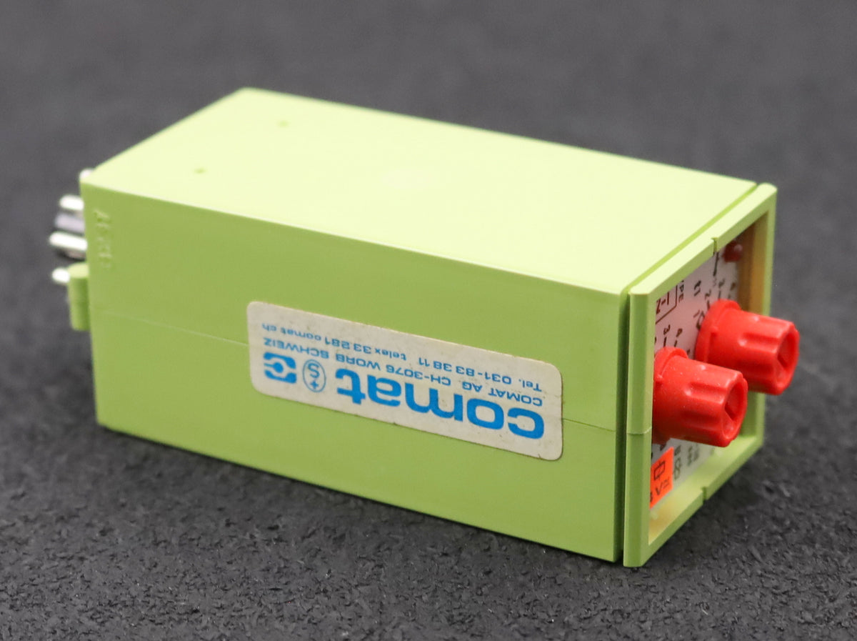 COMAT Zeitrelais RS 41-M/ATX einstellbar 0,3-10sec 5A 250VAC — happy-parts.de