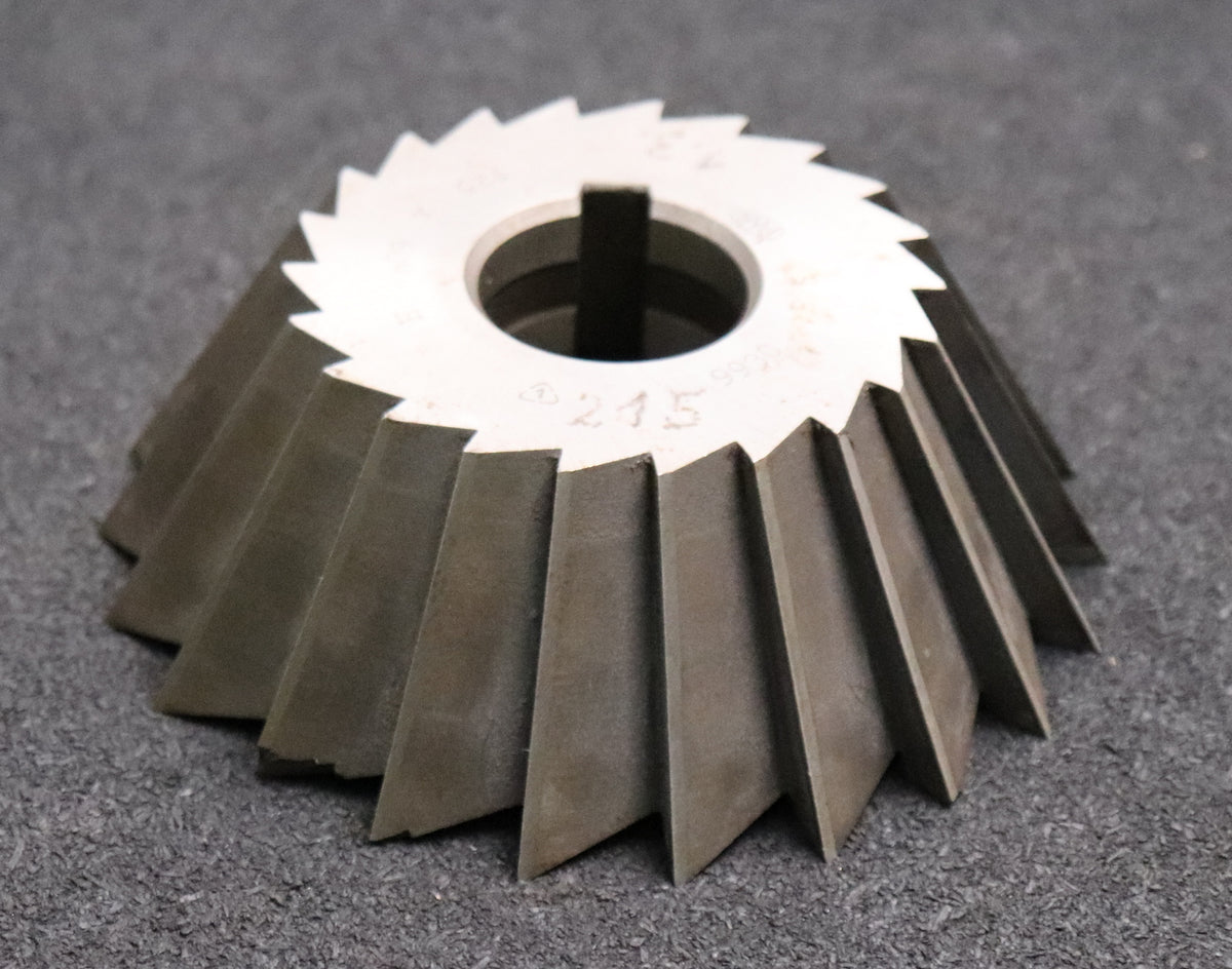 PWS Winkelfräser Winkel 60° Abmessungen Ø125x43xØ32mm mit LKN 22 Spann ...